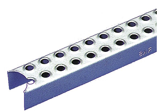 Ladder Rungs - Perforated Punched Safety Non Slip Surface in Mild Steel ...