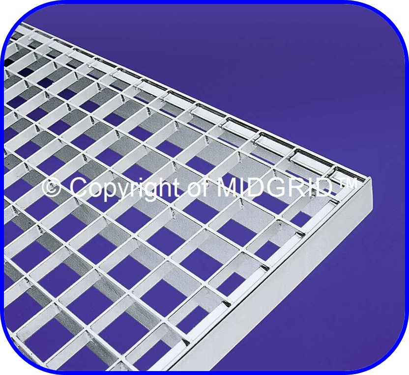 Steel Gratings and Flooring Panels Open Mesh in Mild Steel and Stainless