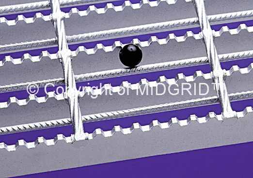 Steel Gratings and Flooring Panels Open Mesh in Mild Steel and Stainless