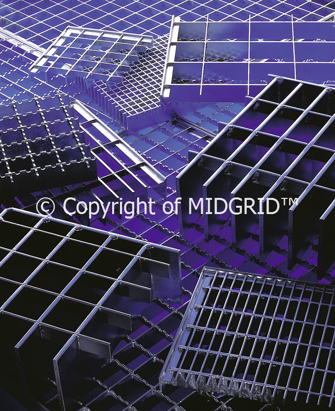 Perforated Metal / Offshore Type Steel Planking Walkway Grating Formed ...