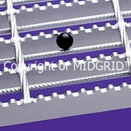 Grating Fixing Clips for Open Mesh Steel Flooring